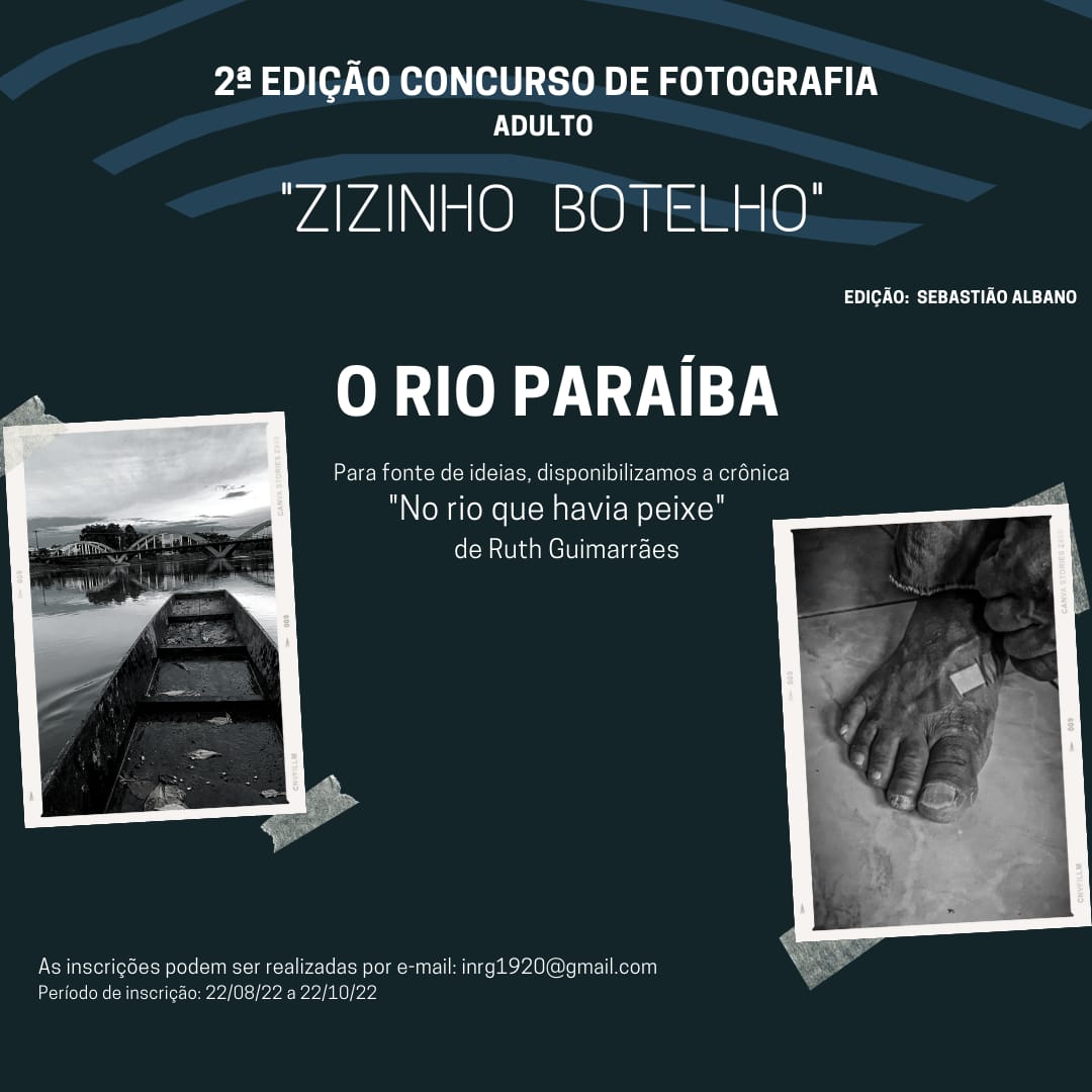 EDITAL DE CONCURSO DE FOTOGRAFIA “Zizinho Botelho”- Edição Sebastião ...